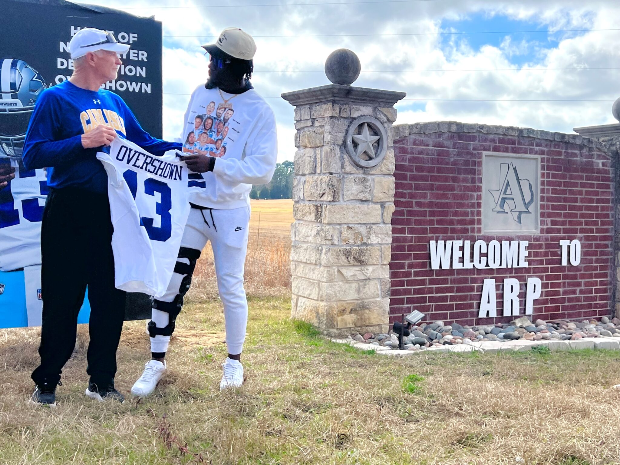 WELL-DESERVED | Arp dedicates new standing honor to native son ...