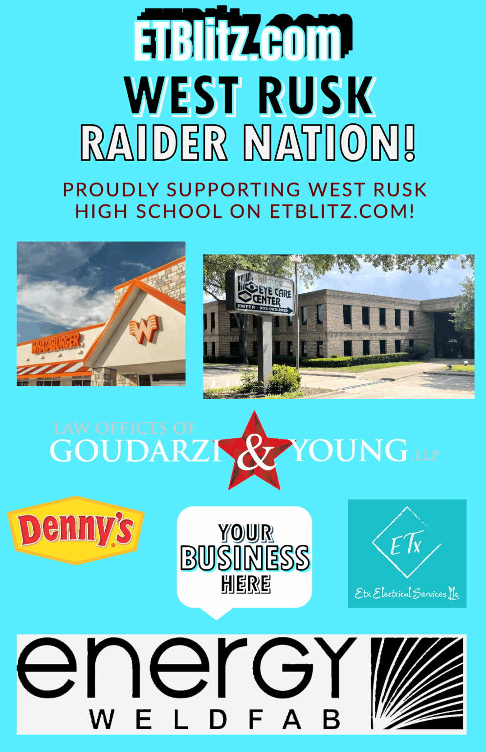 2025 ETB OFFICIAL FOOTBALL PREVIEW | WEST RUSK / A decade of postseason ...